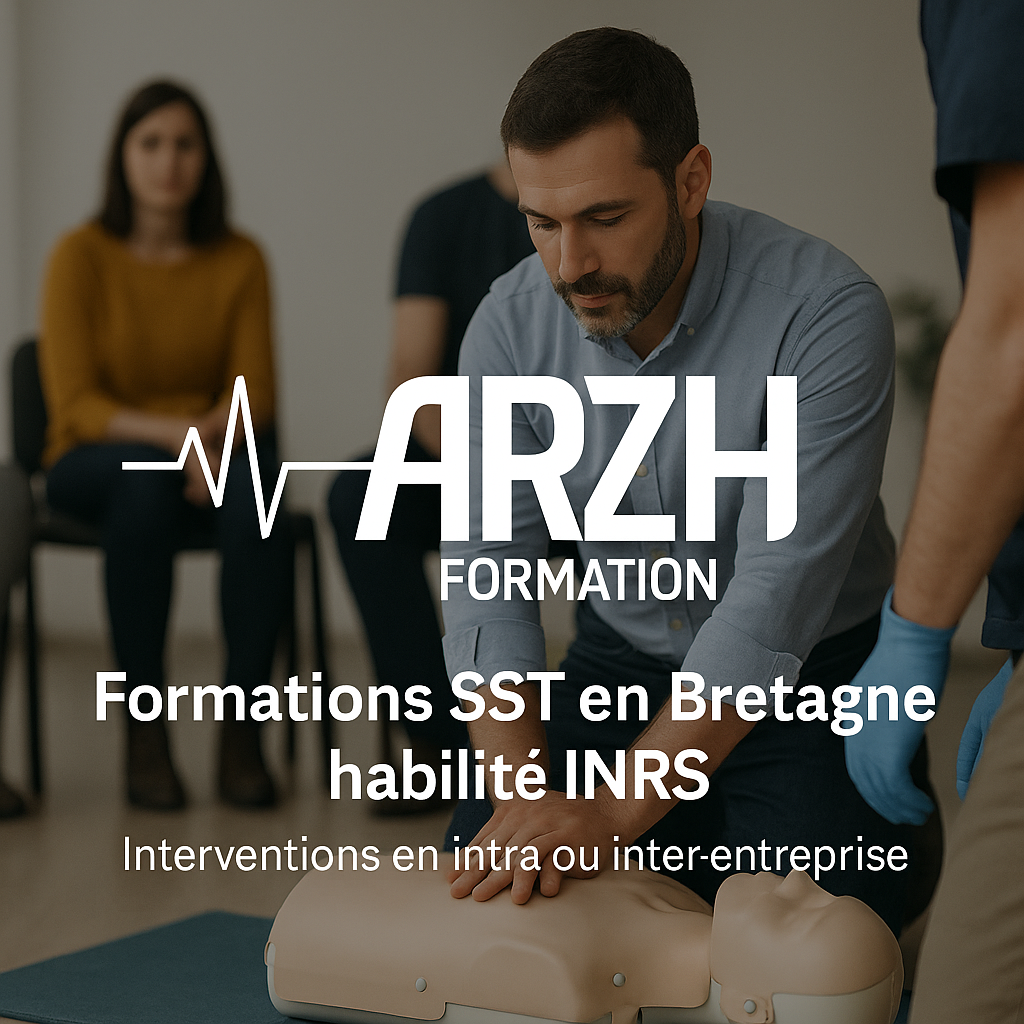 Formation SST Bretagne | Intra & Inter-entreprise habilitée INRS